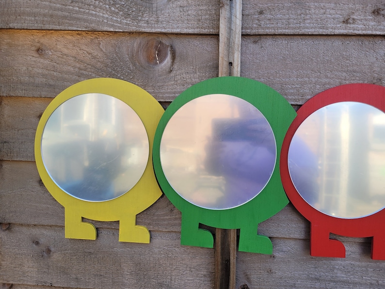 Extra Large Caterpillar Mirror, Rainbow, Learning Resources, Outdoor ...