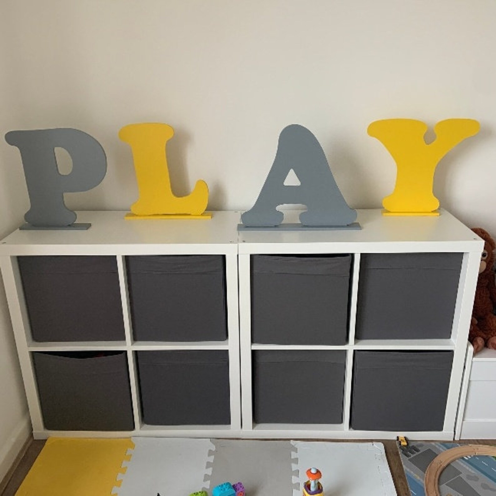 Freestanding Letters, Extra Large 30cm, Cooper Font, Play Room, Bedroom ...