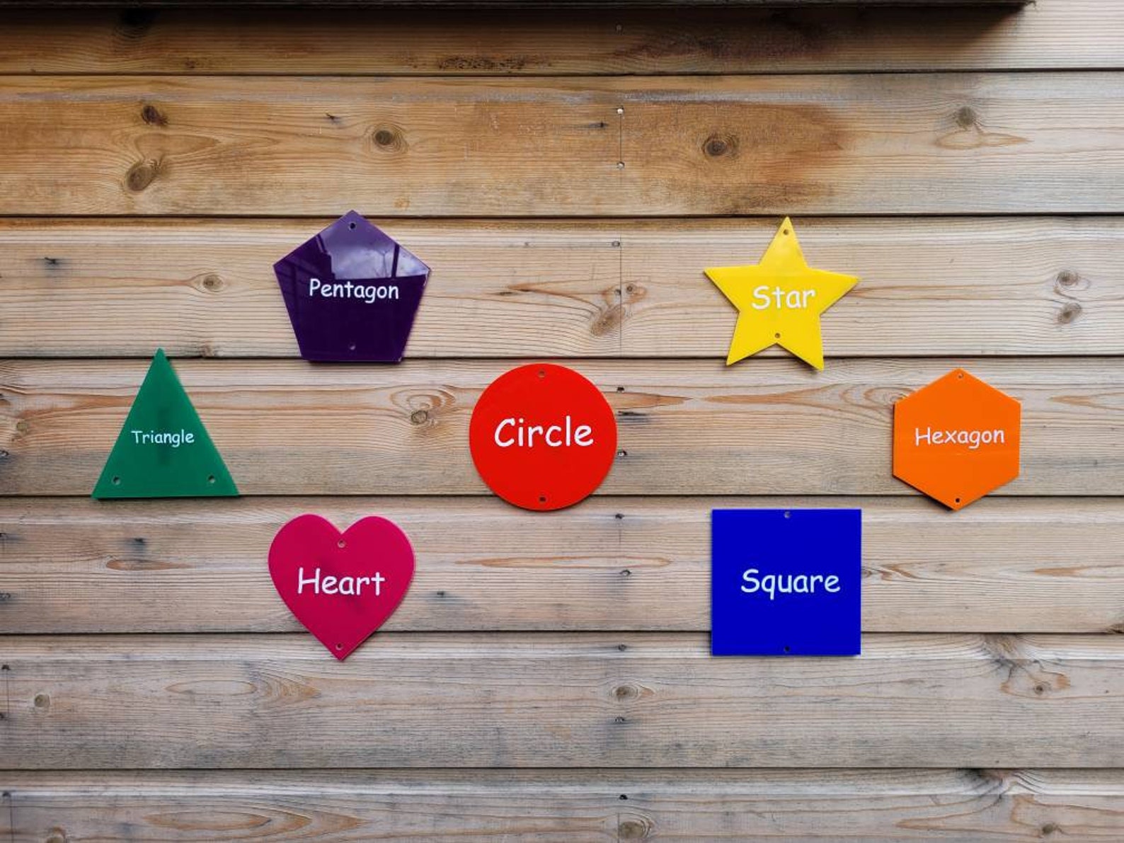 Set of Sensory Shapes Sensory Wall Wooden or Acrylic Shapes - Etsy UK