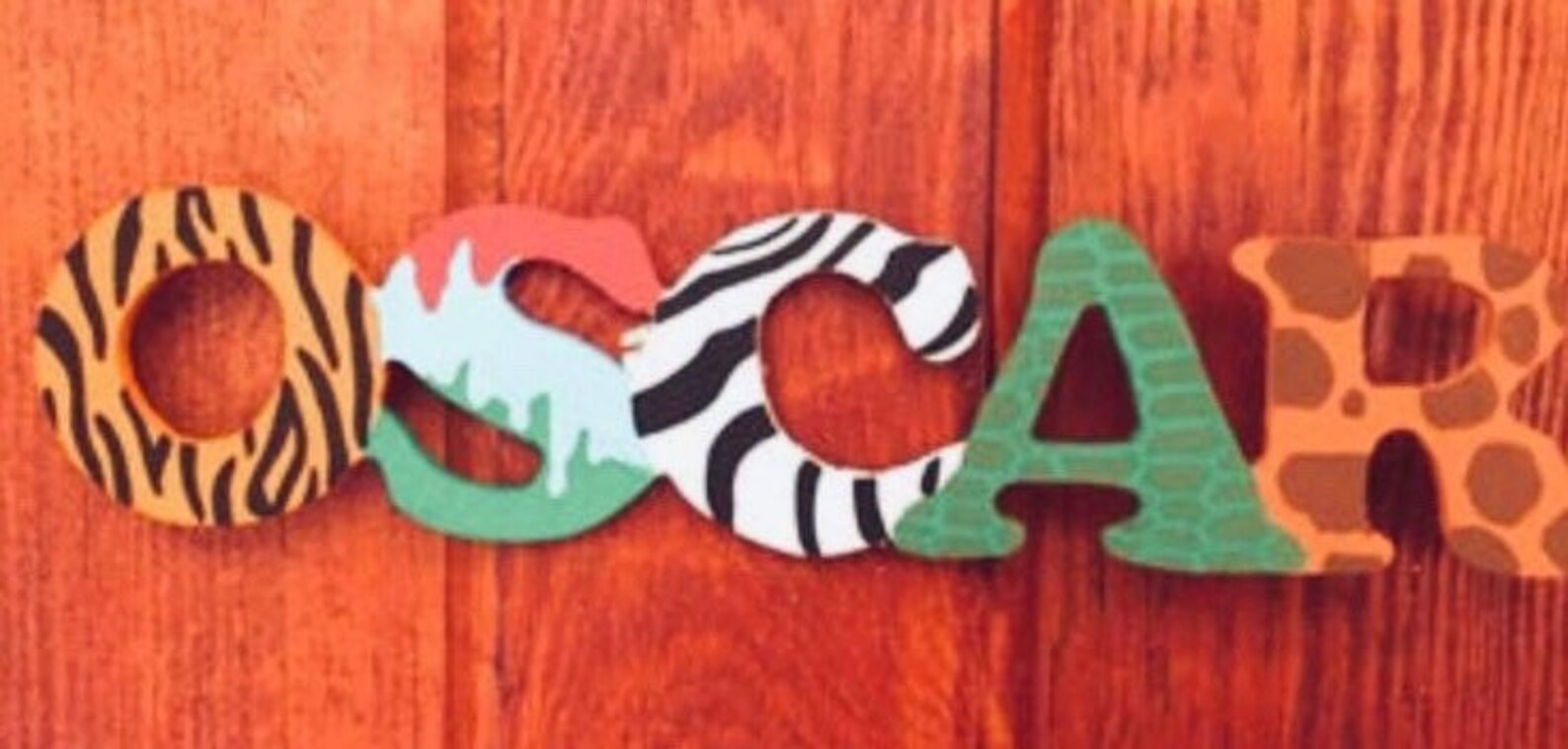 Safari Theme Name Bedroom Door Plaque - Etsy UK