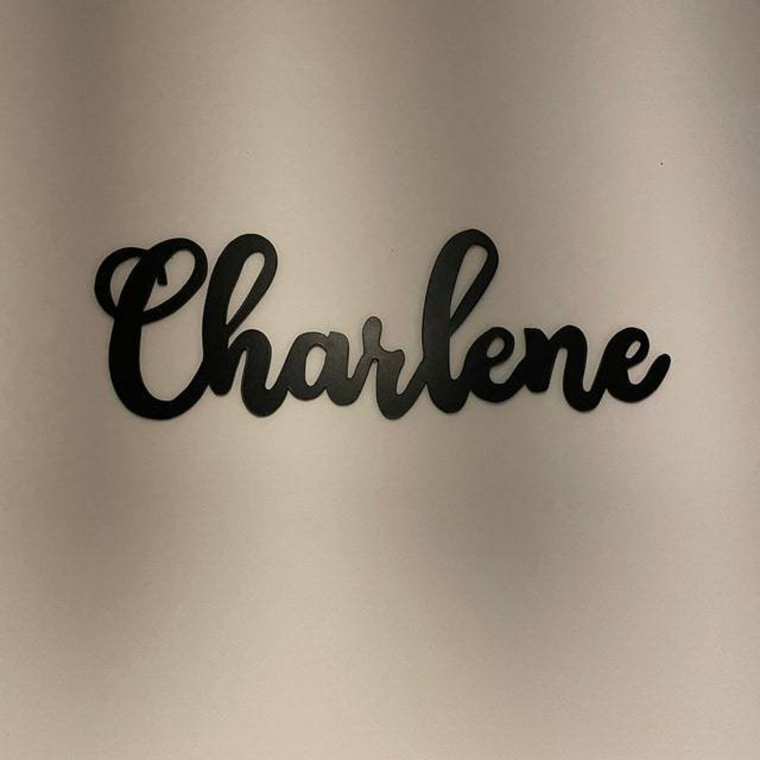 12cm Personalised Name Wall Plaque 12cm Tall Letters Toybox - Etsy
