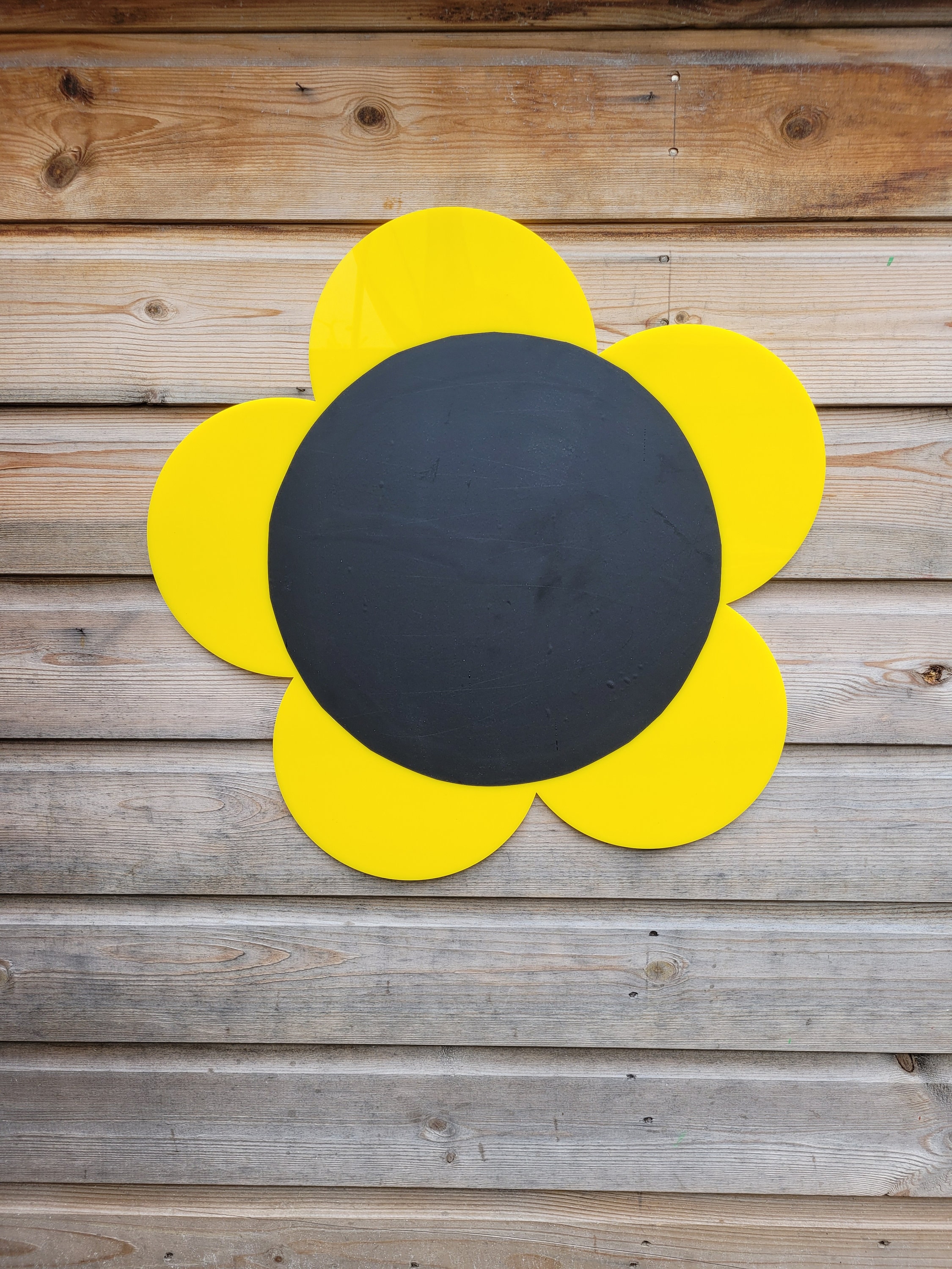 Large Acrylic Flower Chalkboard for Garden Toys, Blackboard, Daisy ...