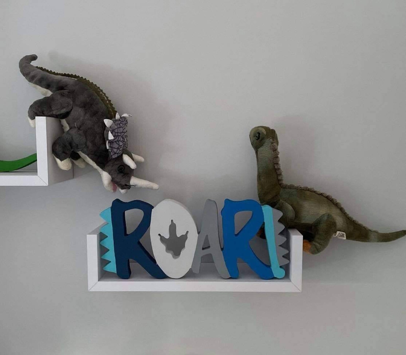 Roar Dinosaur Wooden Sign Dino Letters Freestanding - Etsy