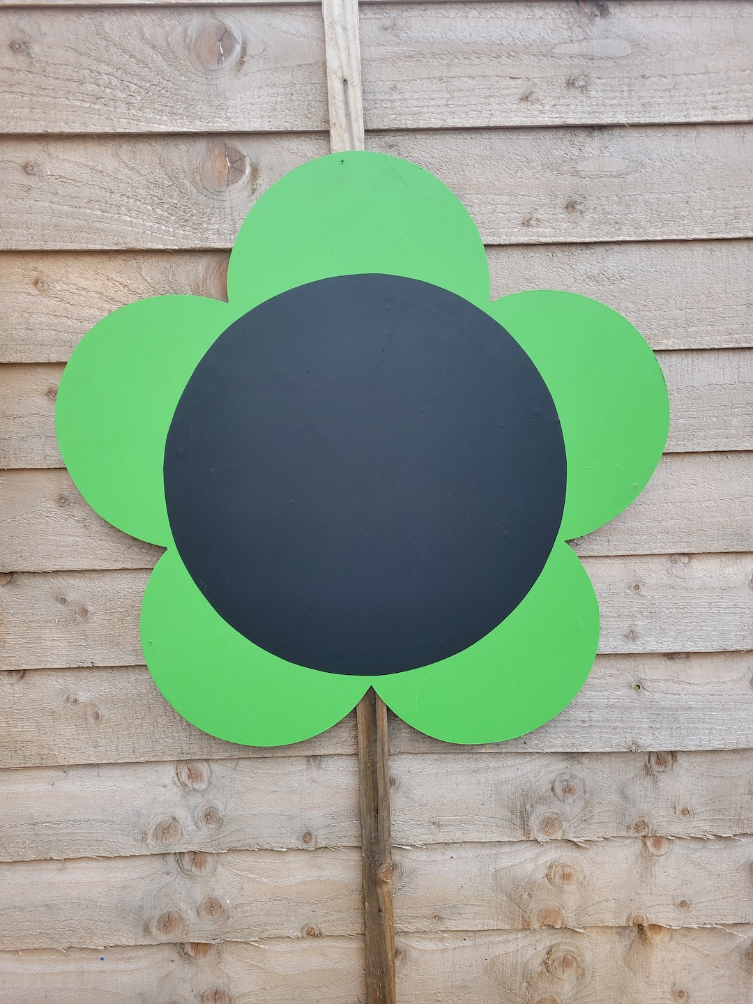 Large Flower Wooden Chalkboard for Garden Toys, Blackboard, Daisy ...