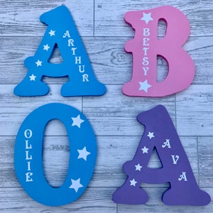 Wall/door Letters, Freestanding Letters, Personalised, Painted or ...