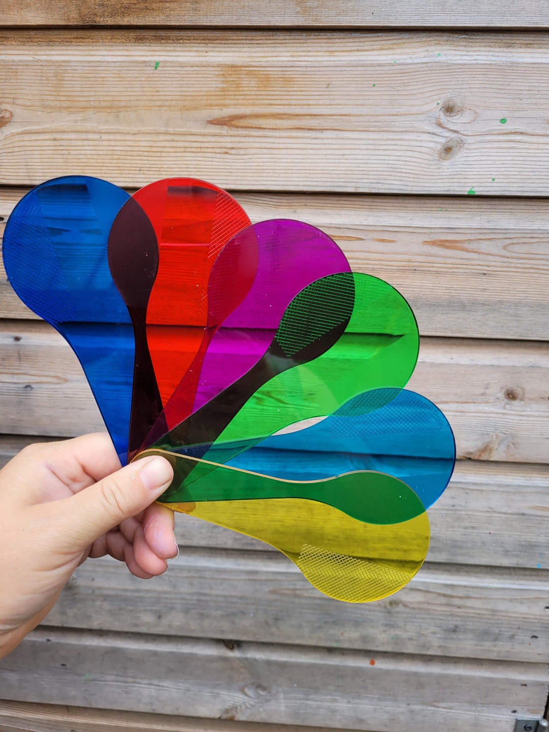 Colour Paddles Colour Lens Colour Mixing Sensory Aids - Etsy Australia