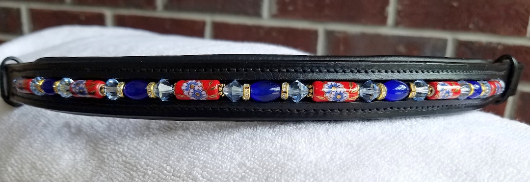 2" Large Bridle Loop (double Bridle) Warmblood (17") Black Padded ...