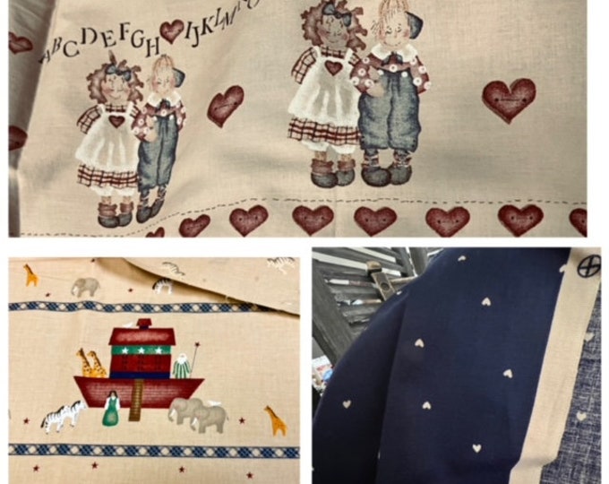 Daisy Kingdom Vintage Fabric Collection - 'past and Presents' Daisy ...