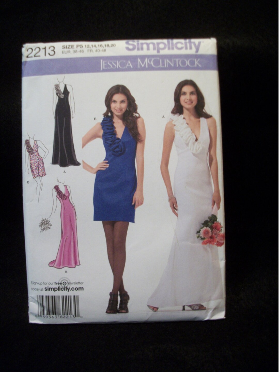 Simplicity 2213 Misses and Misspetite P5 12,14,16,18,20 Jessica ...