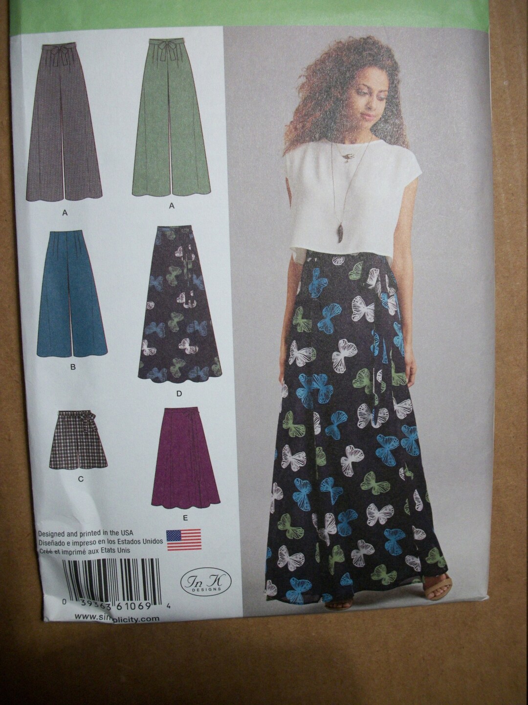 Simplicity 1069 Misses Sizes (D5 (4-6-8-10-12) and (P5 12-14-16-18-20 ...