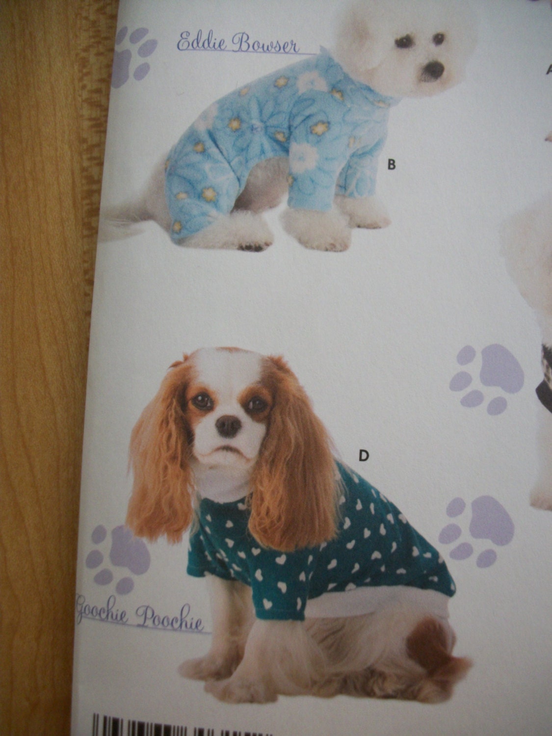Simplicity 3939 Woofy Wear by Wendy Size A: S,M,L Dog Clothes New ...