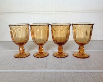 Amber glassware | Etsy