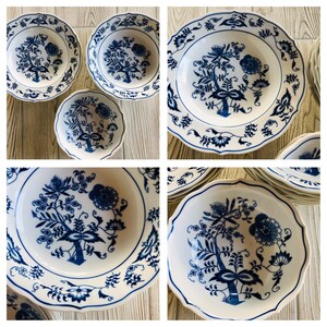 2002 Blue Danube Dishes Japan Dinner Plate Salad Plate Bread Plate ...