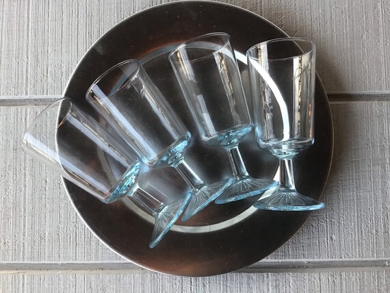 1960s Duz Detergent Glassware Light Blue Sapphire Star | Etsy