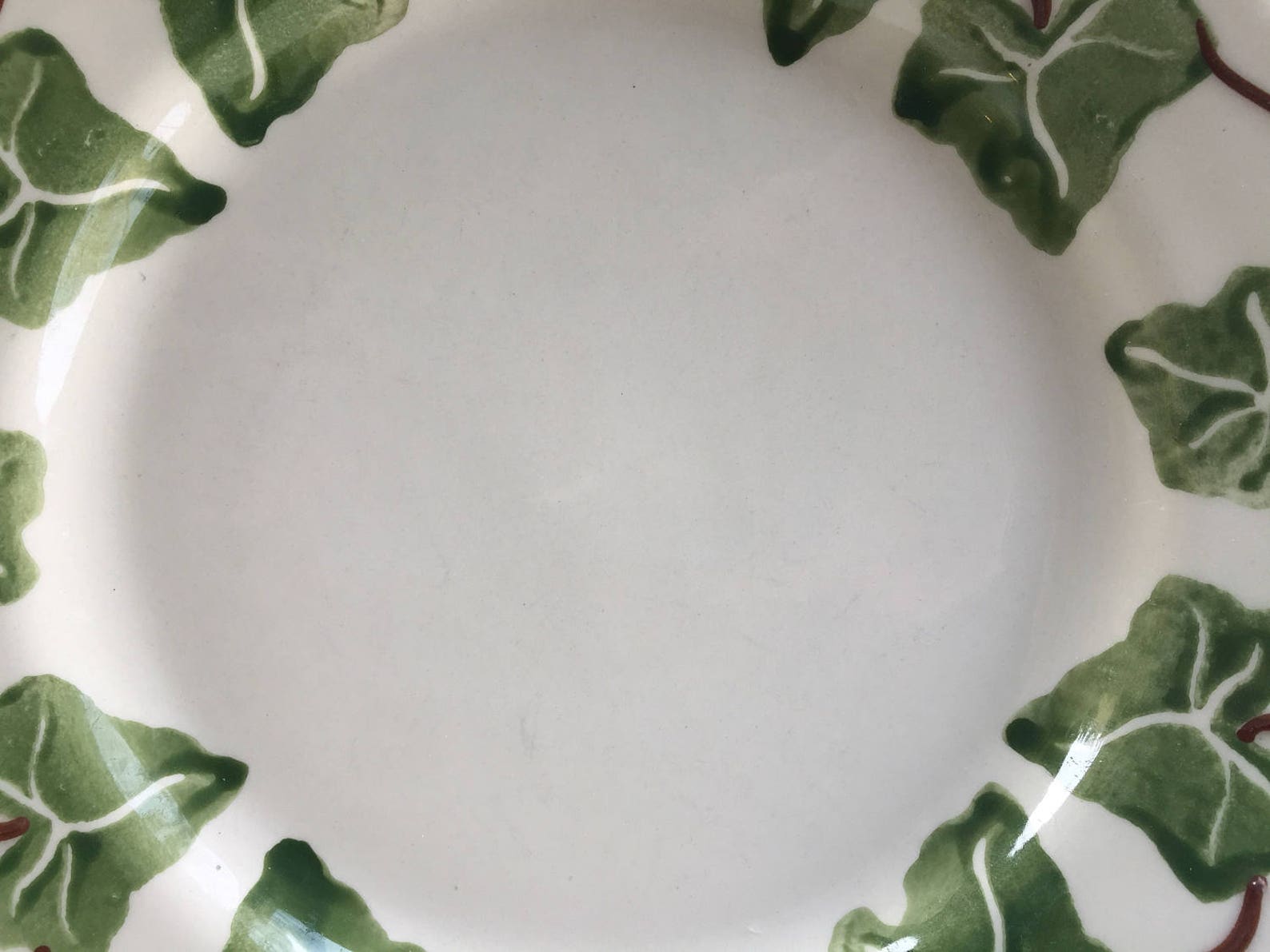 Vintage Ivy Plate Hartstone USA Potteries Dinner Plate Mid - Etsy