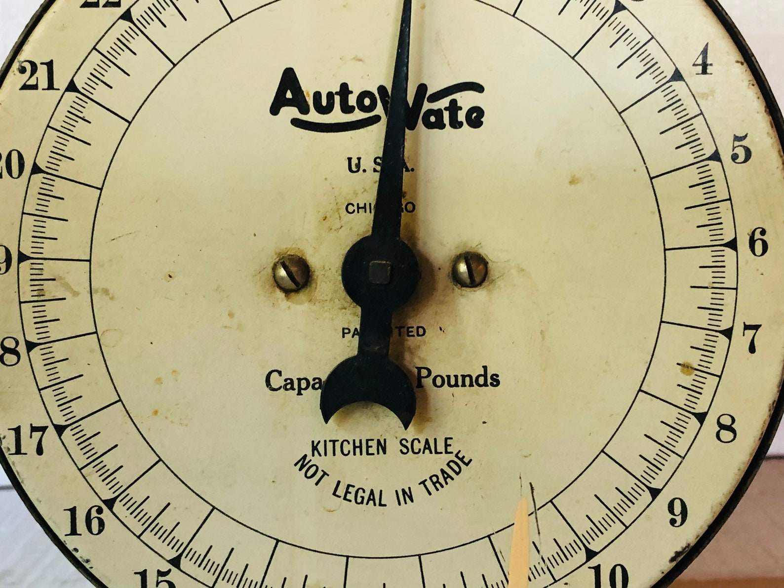 Antique Kitchen Scale 25 LB Kitchen Scale Shabby Chic French - Etsy