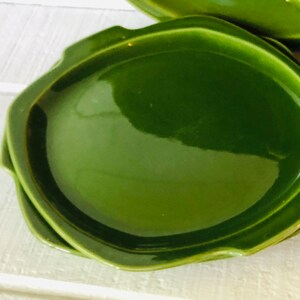 Vintage MCM Paden City Pottery Minion Dell Dark Green Teapot 14 Oval ...