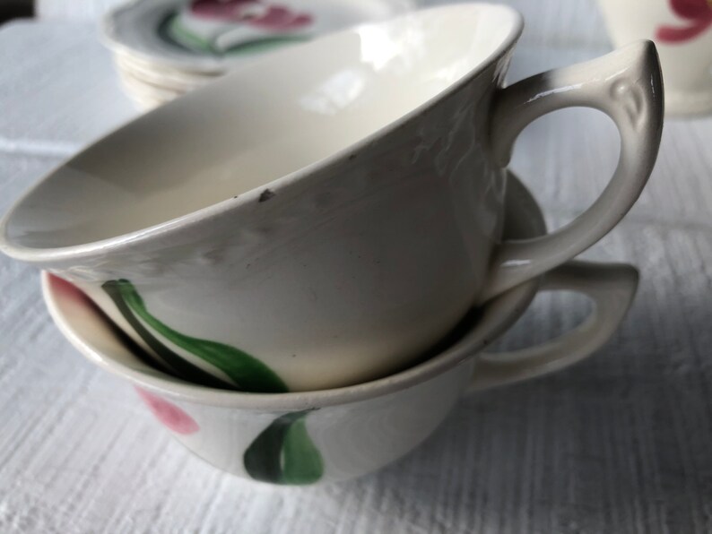 1940's Harmony House China Gloria Sears Cup Soup Bowls | Etsy