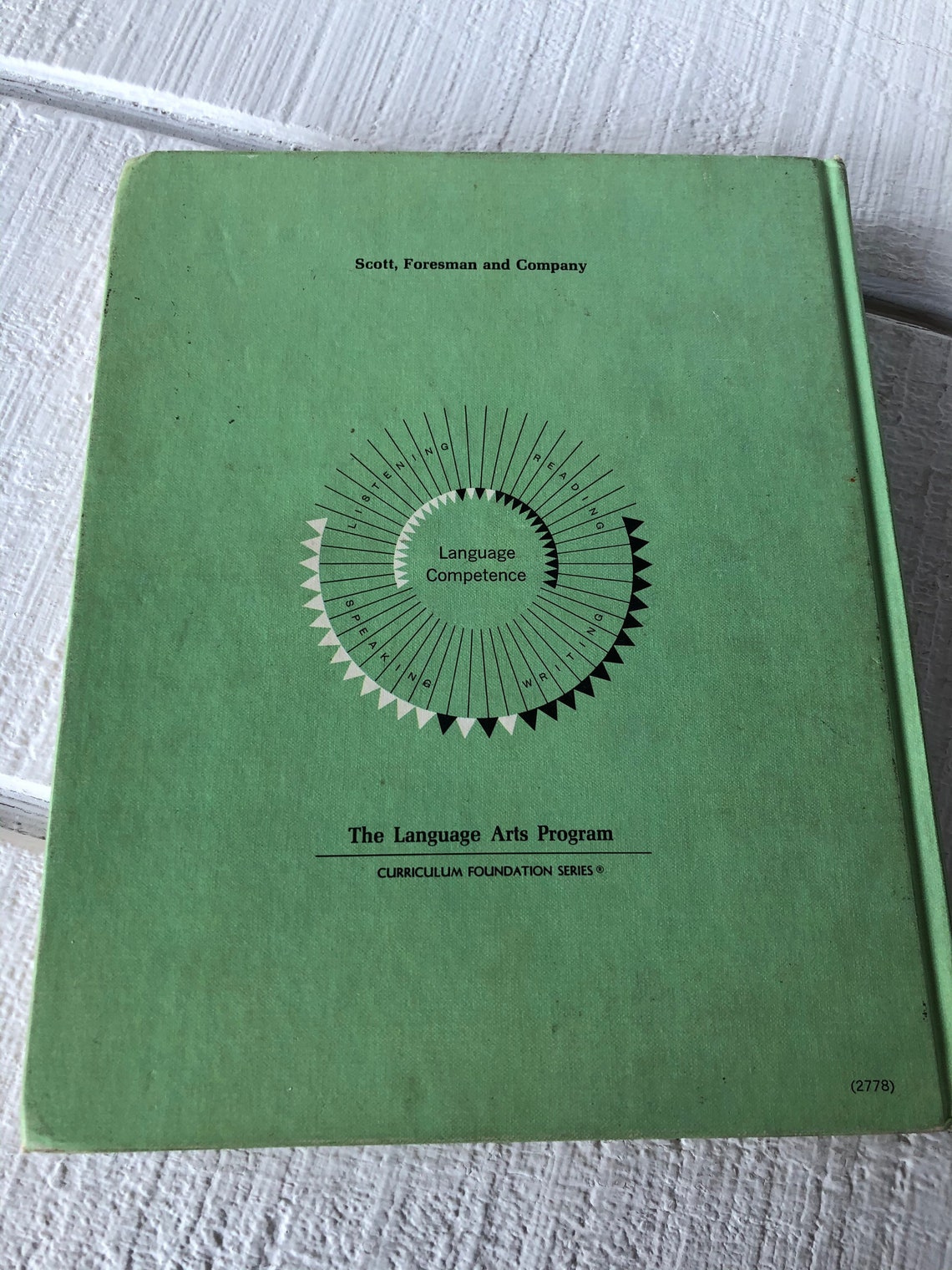 1964 My Second Pictionary Vintage Illustrated Mid Century Dictionary ...