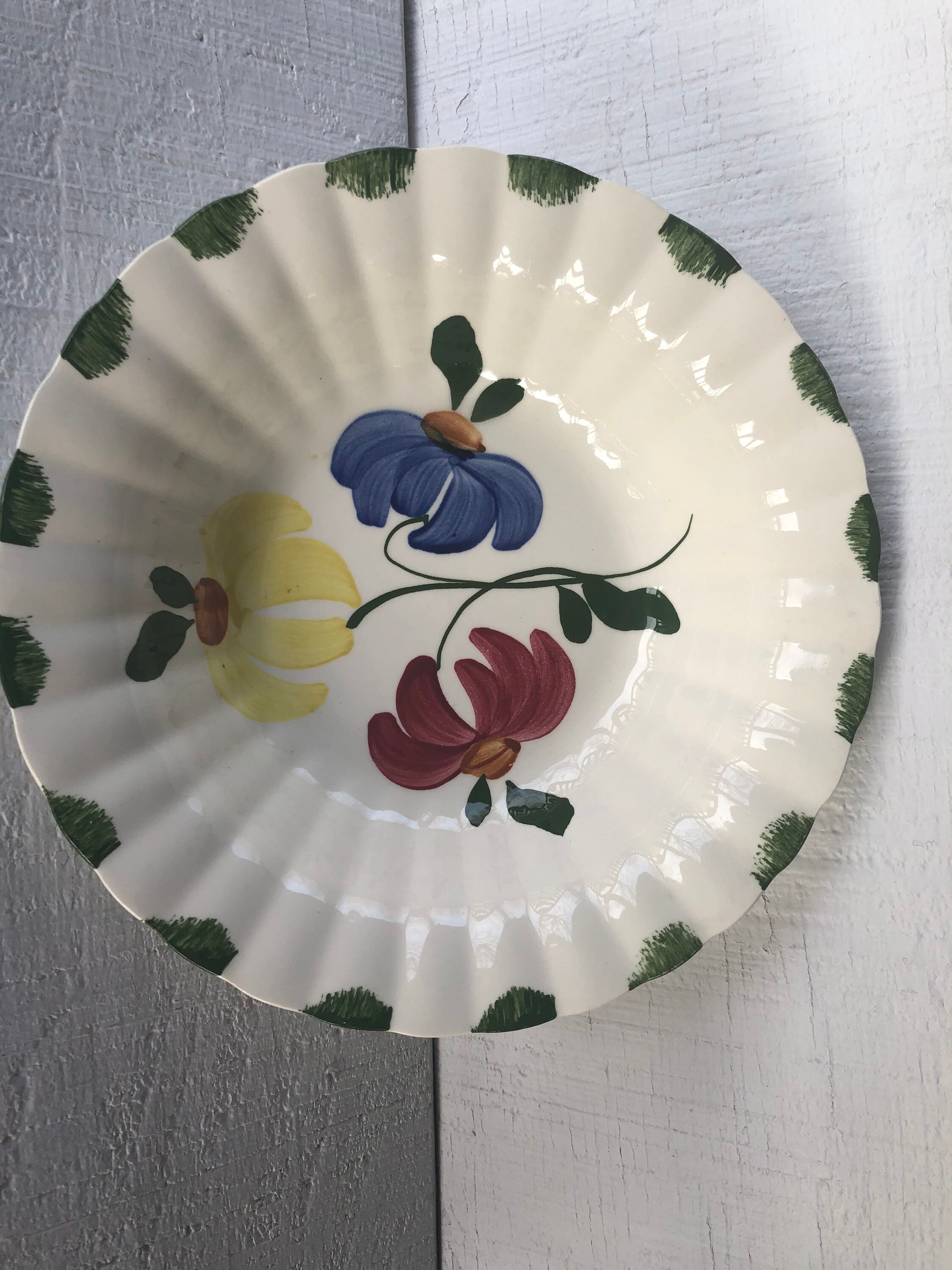 Vintage Blue RIdge Dishes Vegetable bowl Blue Ridge pottery | Etsy