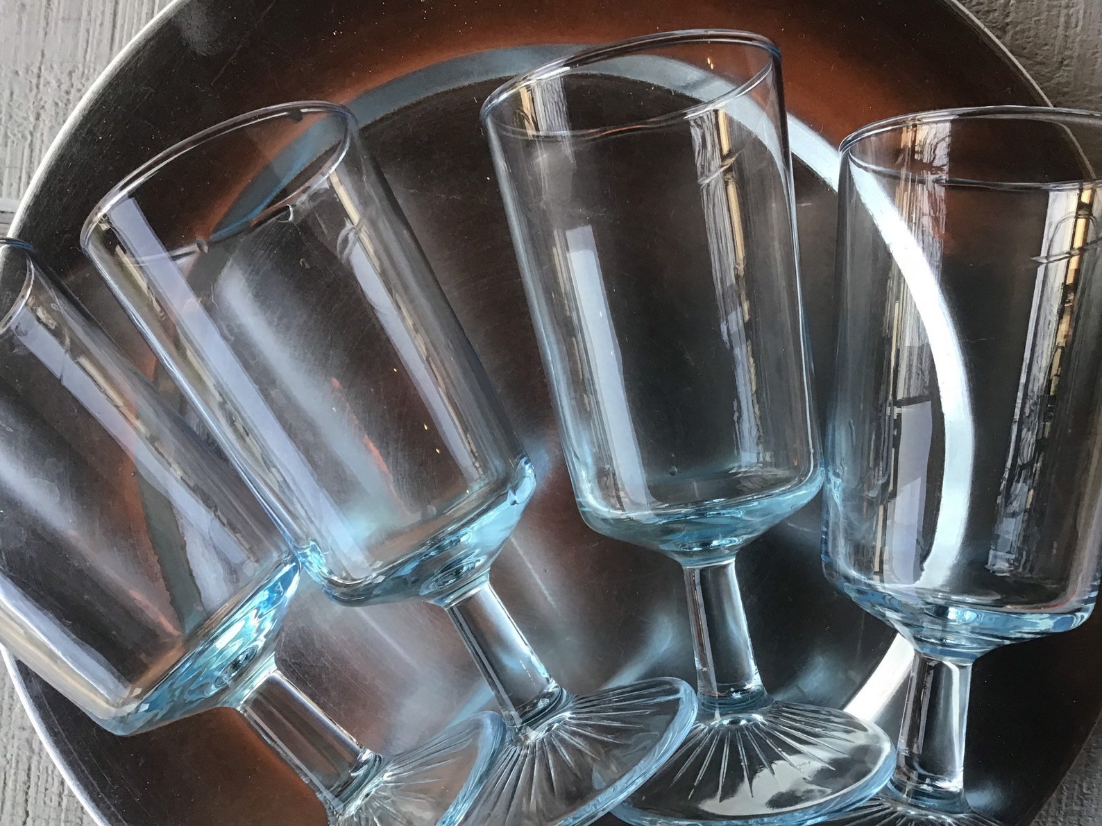 1960s Duz Detergent Glassware Light Blue Sapphire Star | Etsy