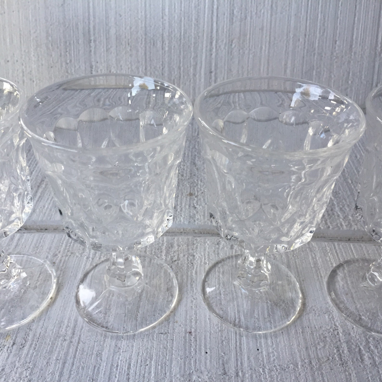 6 Vintage Goblets Noritake Perspective Clear Goblets Vintage - Etsy