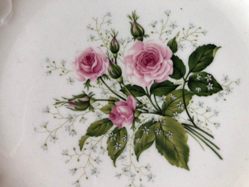 Ivory Rosepoint Steubenville Square Antique Creme Pink Rose - Etsy