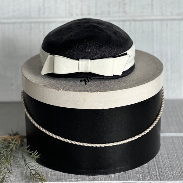 Vintage Hat Box - Etsy