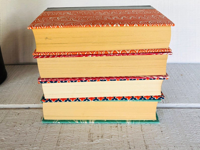 4 Salvaged Books Vintage Readers Digest Condensed Books Old Book Set ...