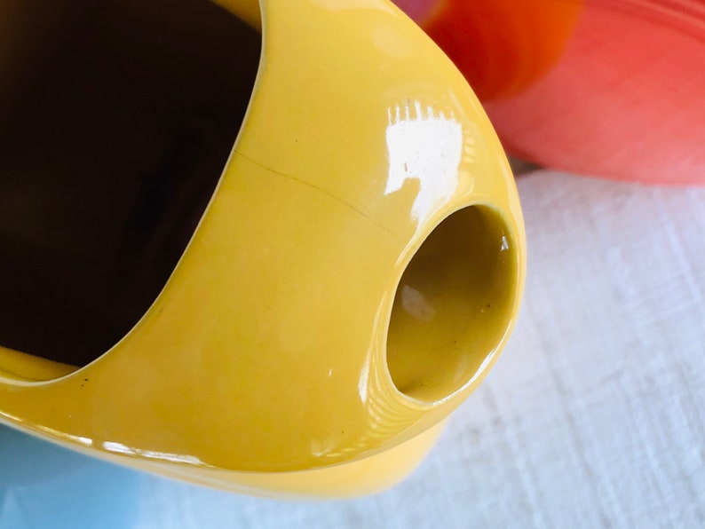 Fiesta Ware Large Disk Pitcher Fiesta Water Pitcher 64 Oz - Etsy