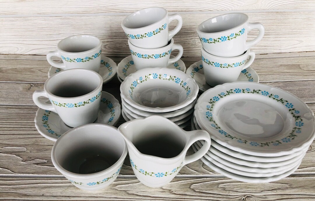 1960s Shenango China Restaurant Ware Dishes Restaurantware Plate Cup ...