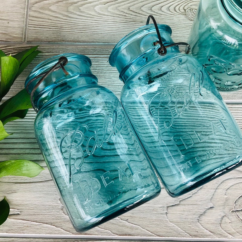 Bail Fruit Jar - Etsy