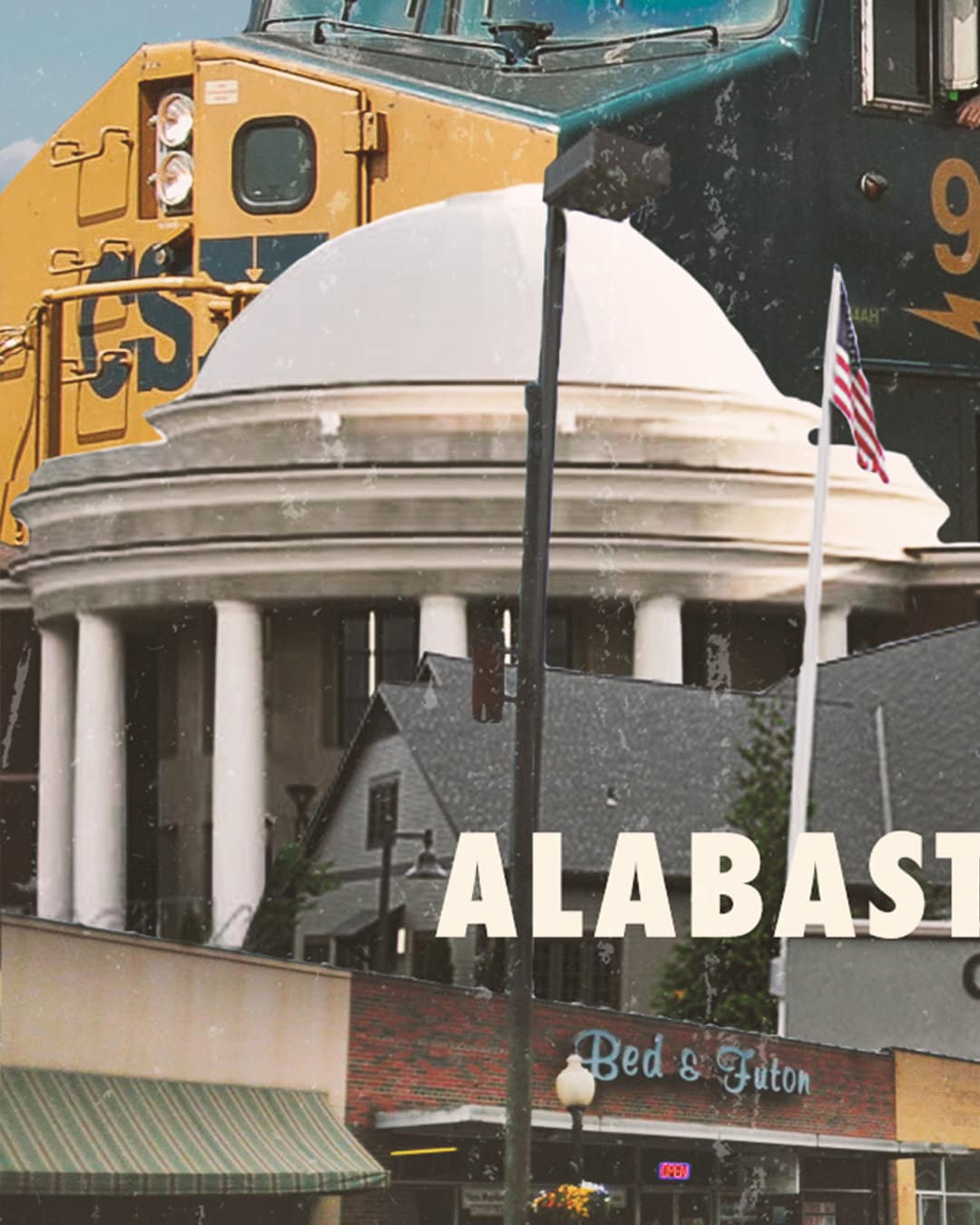 Vintage Alabaster Alabama Collage of City Landmarks Digital - Etsy