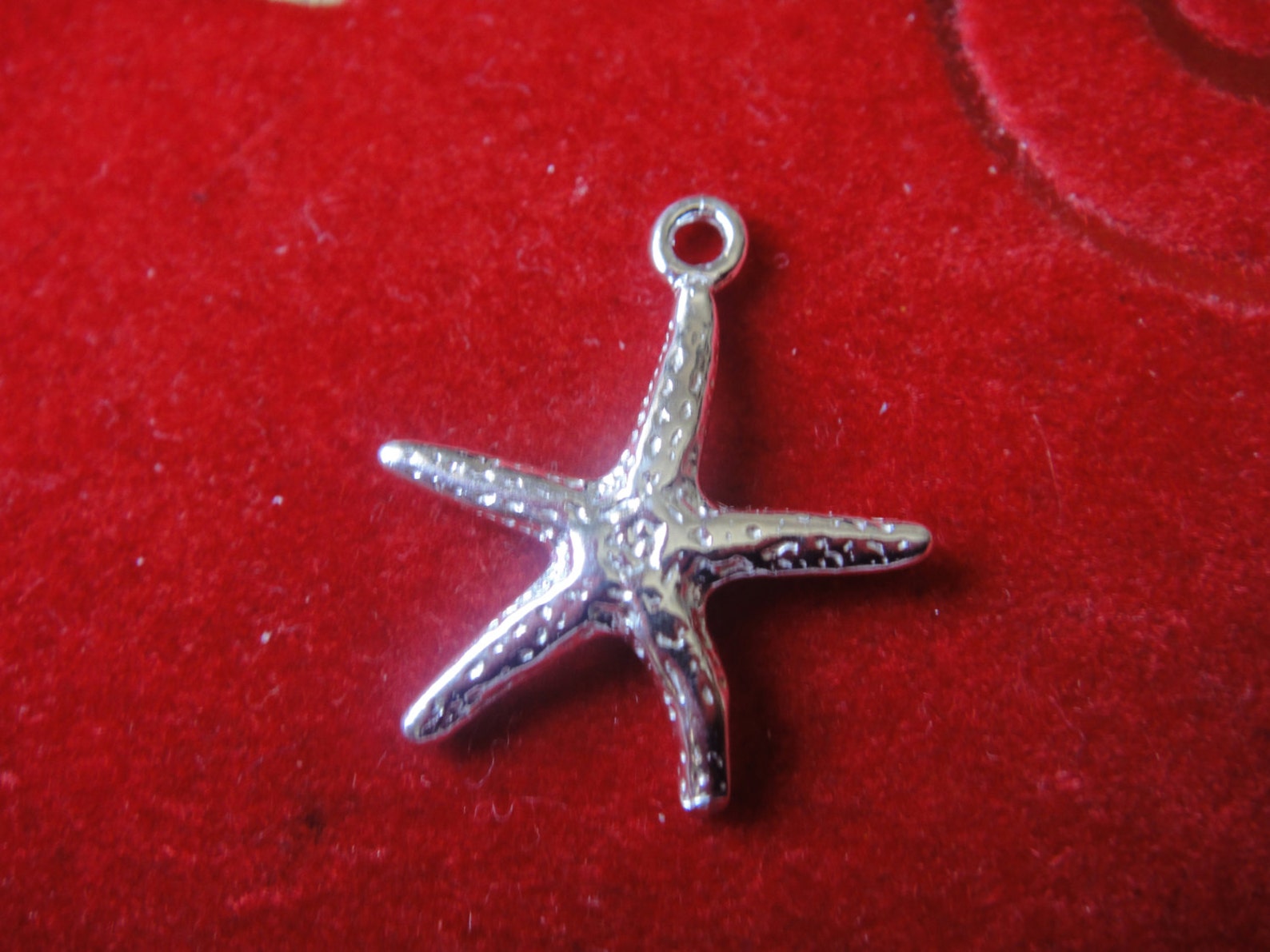 925 Sterling Silver Starfish Charm 1 Pc. Silver Starfish - Etsy