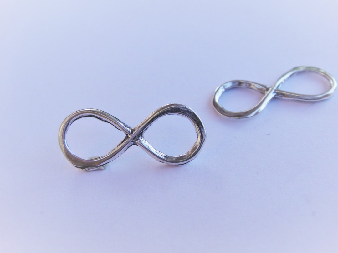 925 Sterling Silver Infinity Charm, Silver Infinity Infinity Pendant ...