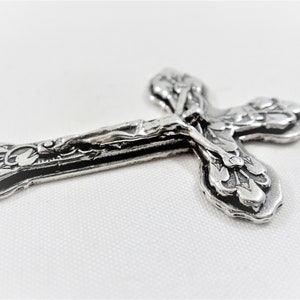 925 Sterling Silver Large Cross, Silver Cross, Large Cross, Sterling ...