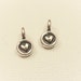2pc 925 Sterling Silver Heart Charm Silver Heart, Tiny Heart, Heart ...