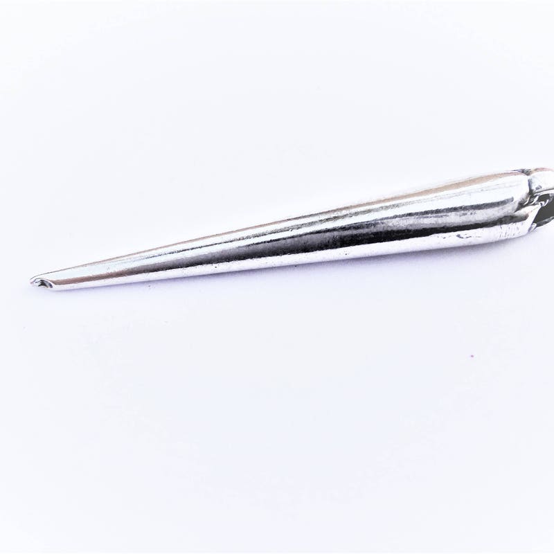Silver Spike - Etsy