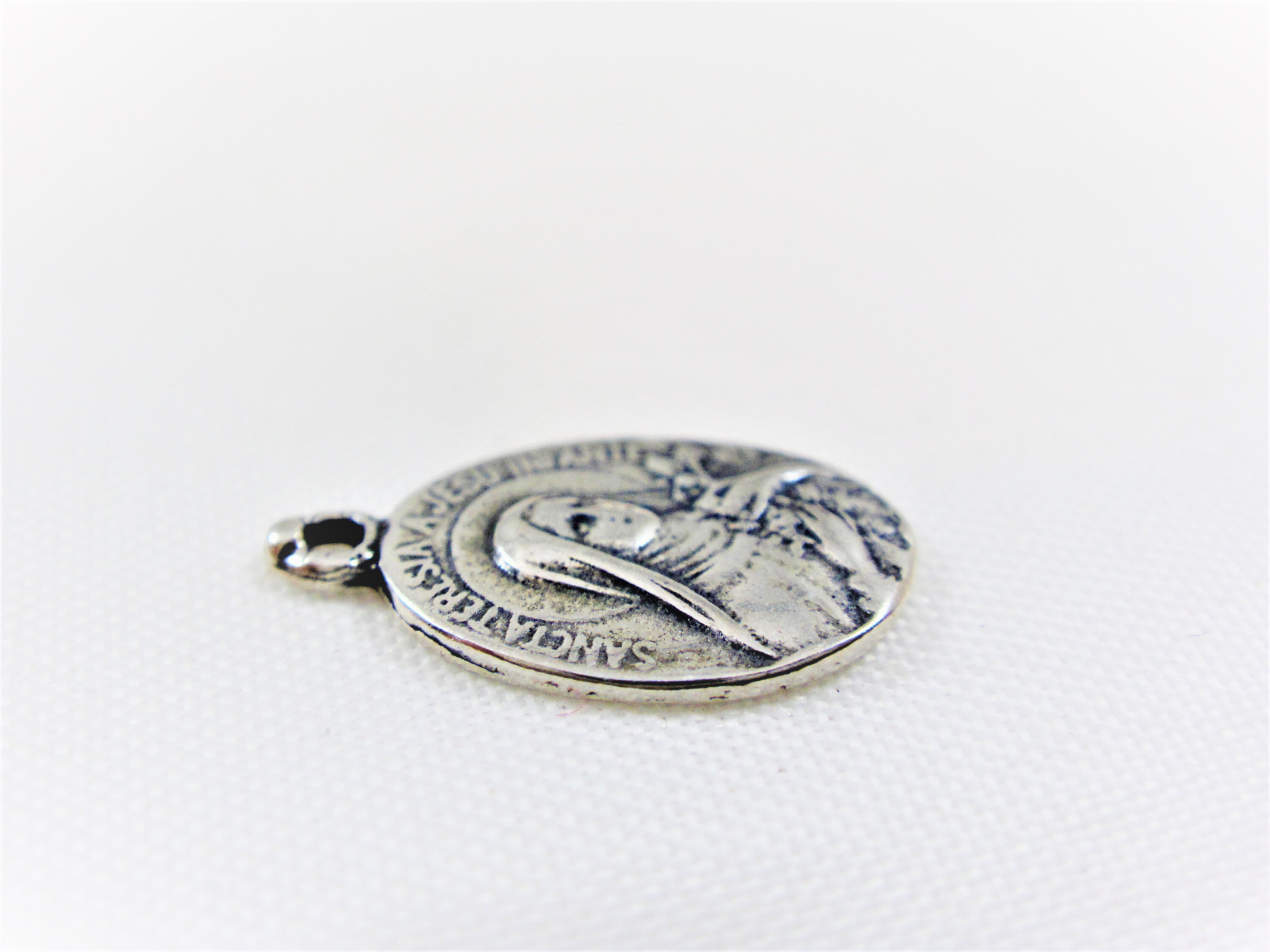 925 sterling silver virgin mary Virgin Mary silver rosary | Etsy