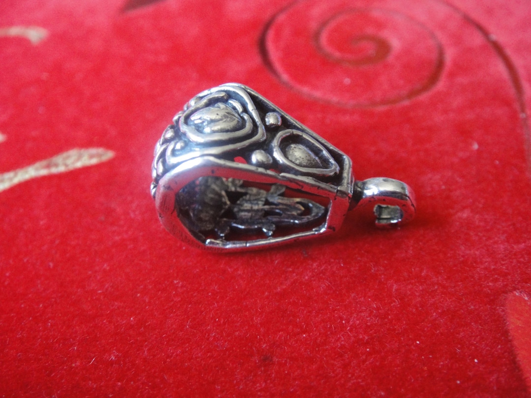 925 Sterling Silver Large Bail, Silver Bail, Large Bail, Bail, Sterling ...