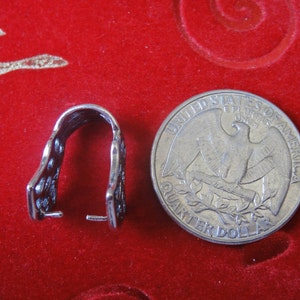 925 Sterling Silver Large Bail, Silver Bail, Large Bail, Bail, Sterling ...