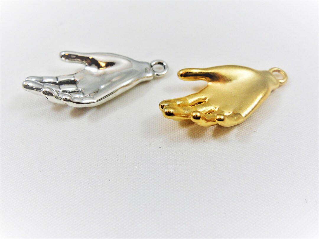 925 Sterling Silver or Vermeil, 18k Gold Over 925 Sterling Silver Hand ...