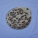 Vermeil 18k Gold Over 925 Sterling Silver Filigree Medallion Pendant ...