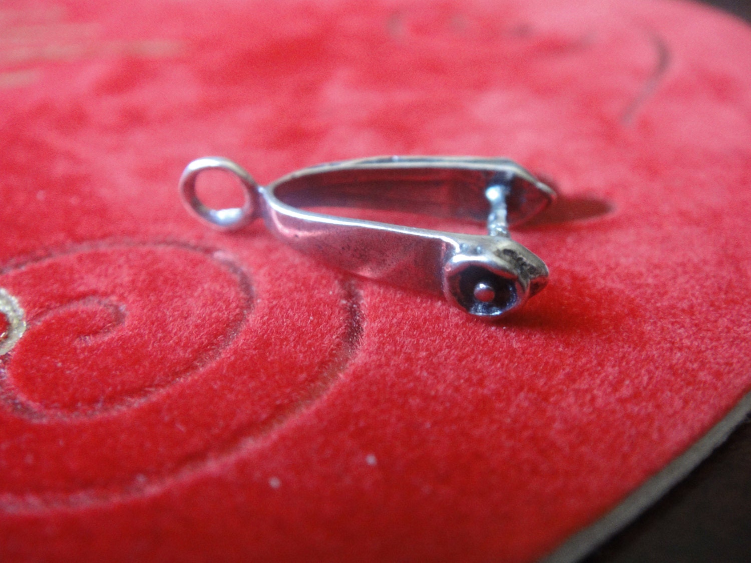925 Sterling Silver Bail Silver Bail Large Bail Bail - Etsy