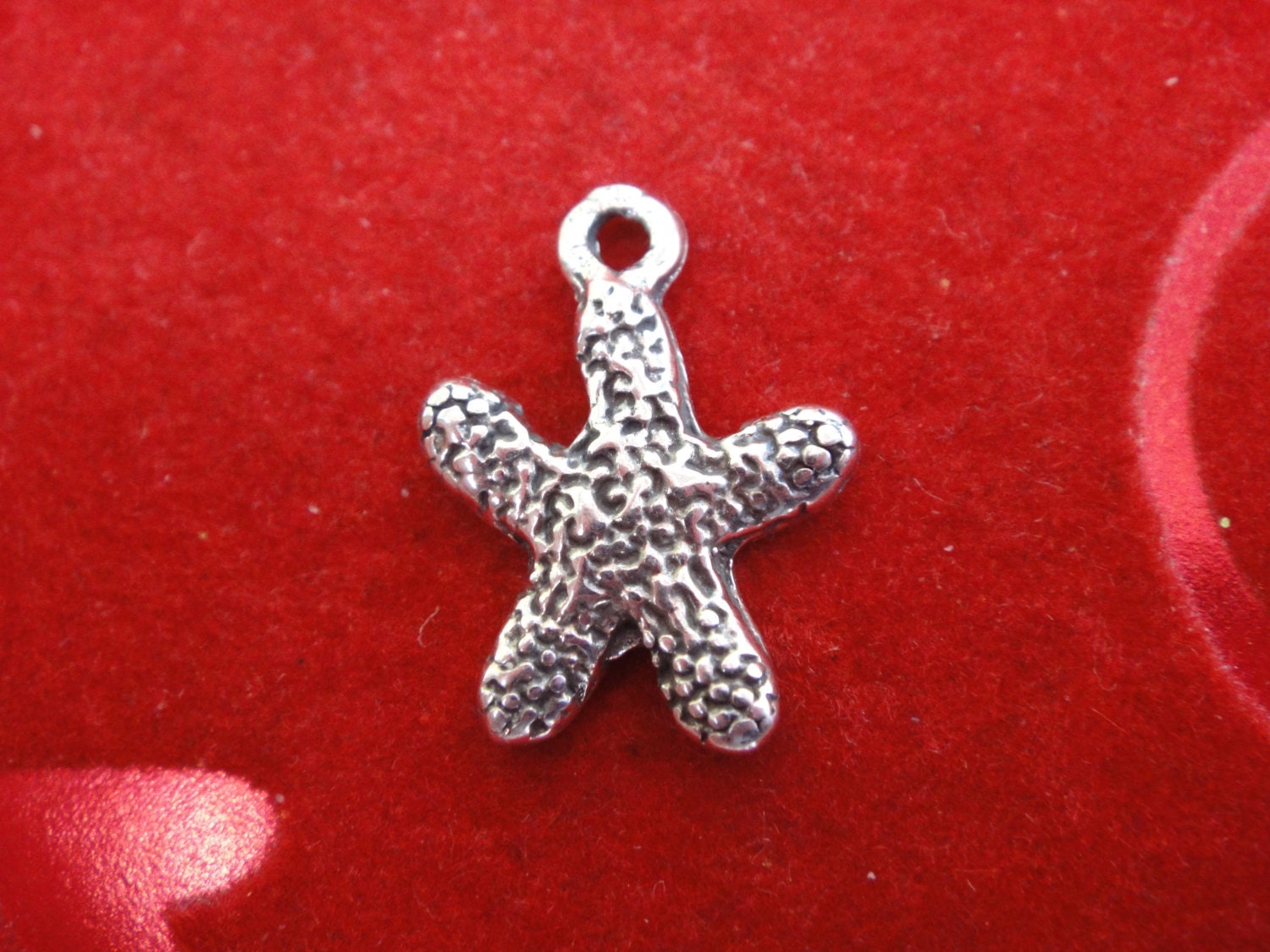 925 Sterling Silver Starfish Charm Sea Life Silver Starfish - Etsy UK