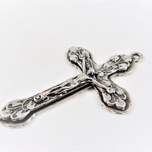 925 Sterling Silver Large Cross, Silver Cross, Large Cross, Sterling ...