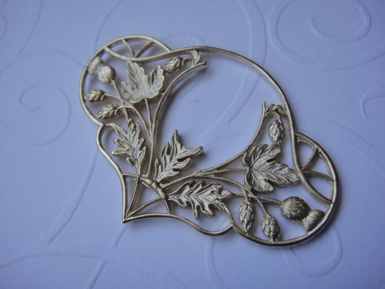 Vermeil, 18k Gold Over 925 Sterling Silver Pendant - Vermeil Large ...