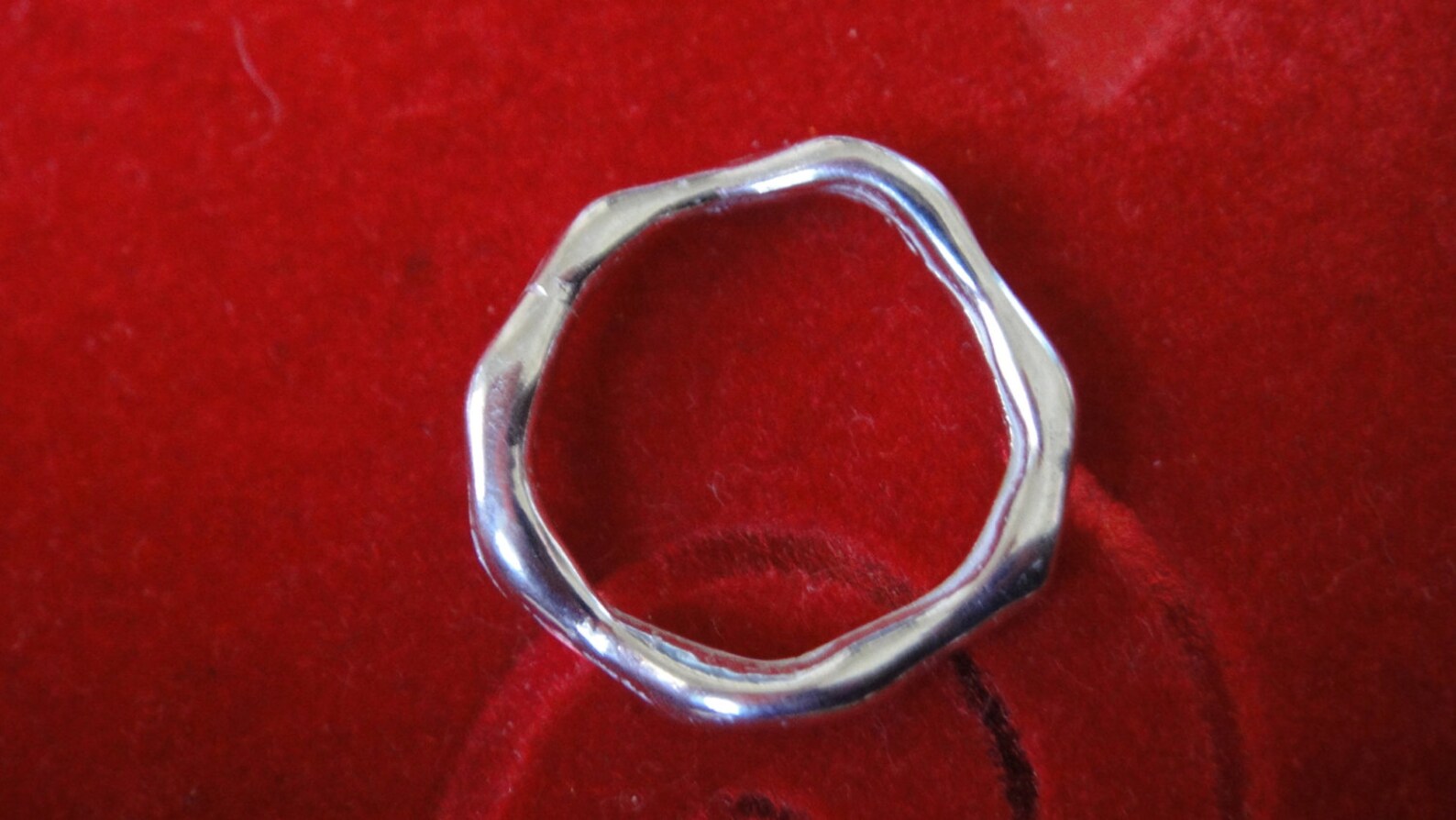 925sterling Silver Organic Shape Circle Irregular Round Free | Etsy