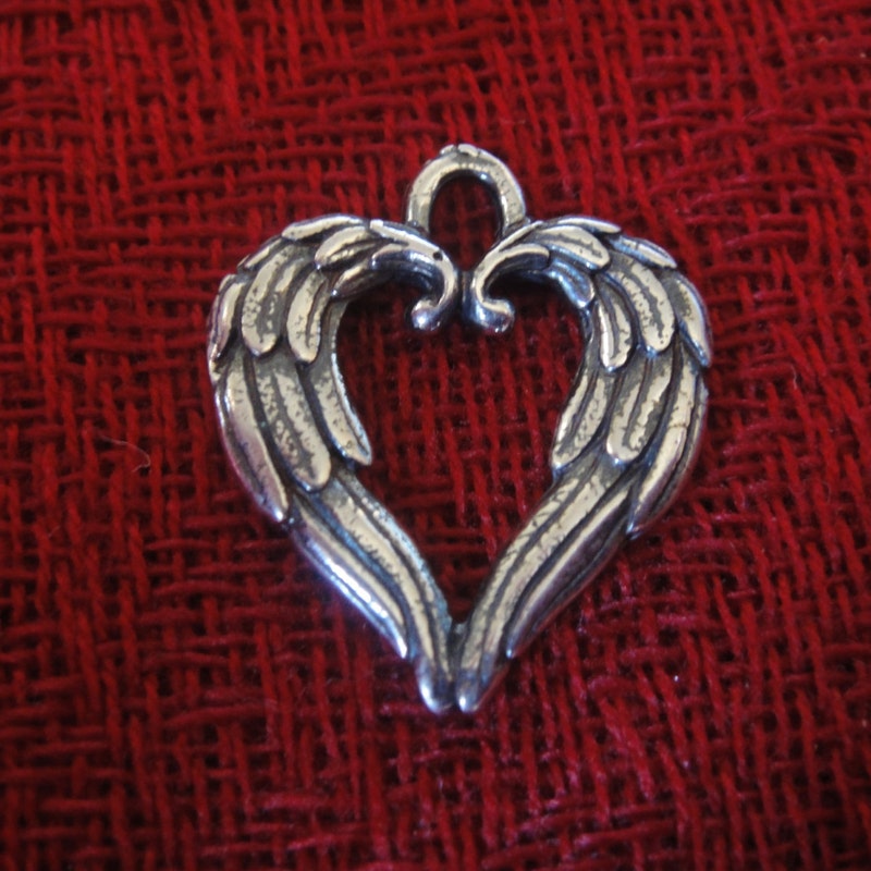 Angel Wing Heart - Etsy