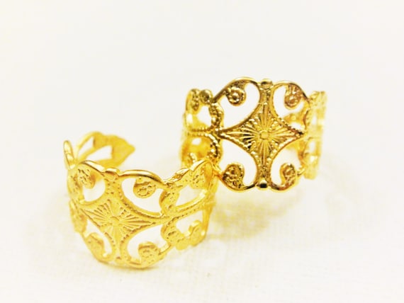 Vermeil Gold Ring Vermeil 18k Gold Over 925 Sterling Silver - Etsy